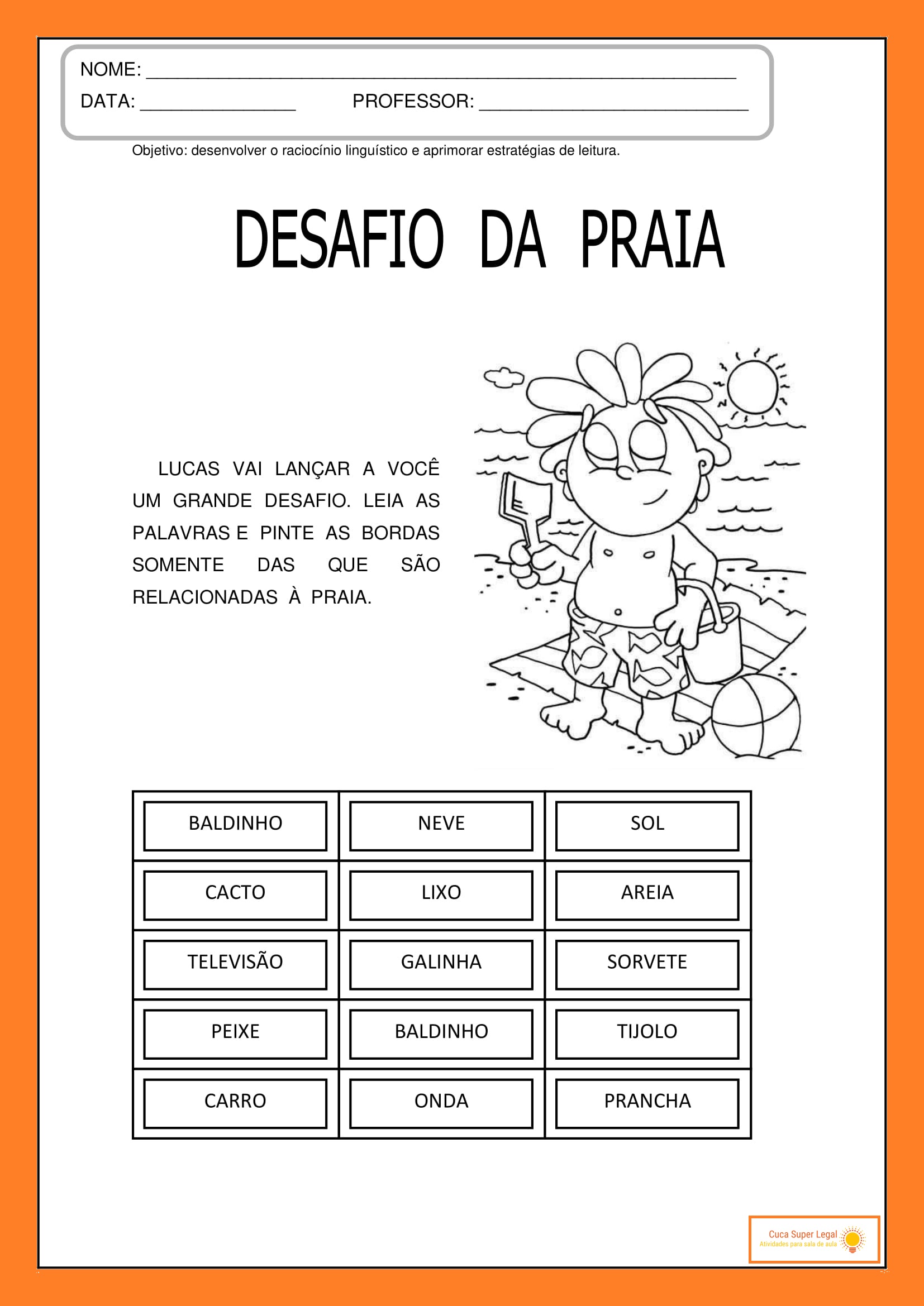 3º ANO - ATIVIDADES DE LÍNGUA PORTUGUESA - LEITURAS E INTERPRETAÇÕES DE ...
