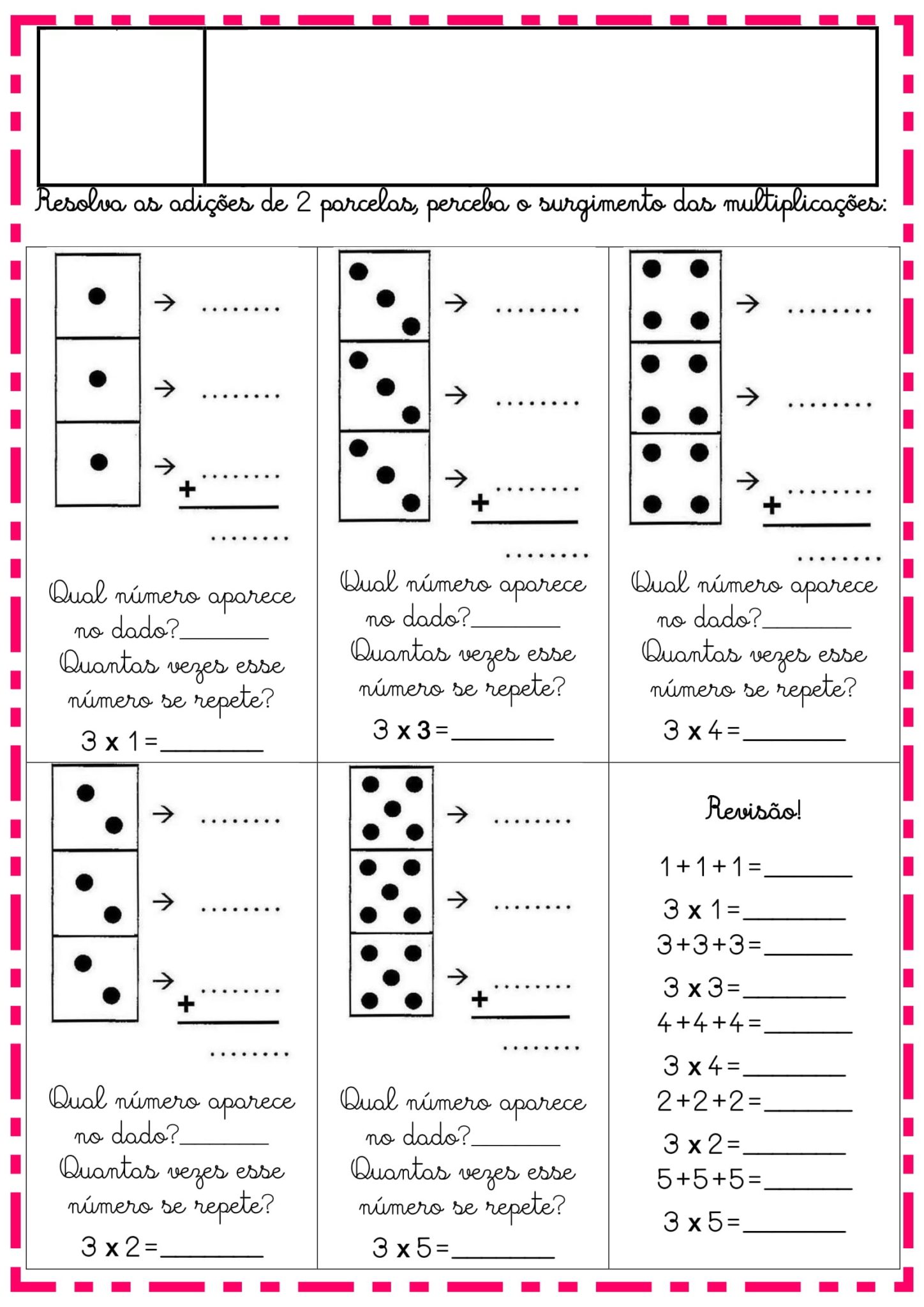 1º ao 5º ANO - EXERCÍCIOS DE MATEMÁTICA COM AS 4 OPERAÇÕES - Cuca Super ...