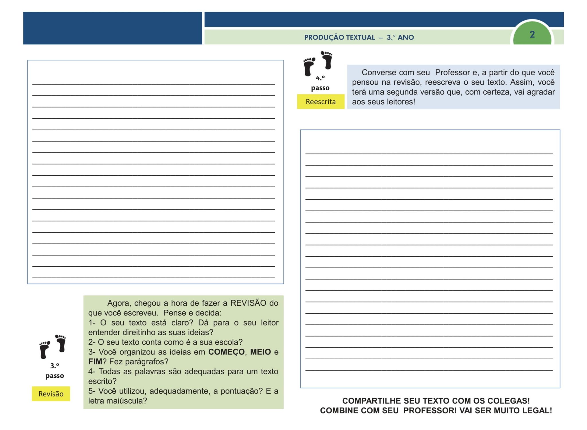 3º ANO - CADERNO DE PRODUÇÃO TEXTUAL - Cuca Super legal - Educação ...