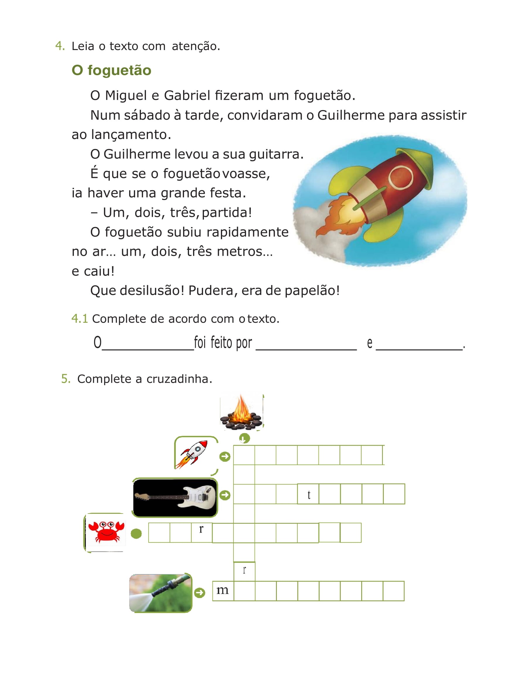 1º ao 5º anos - Atividades de ortografia - GUE e GUI - Cuca Super legal ...