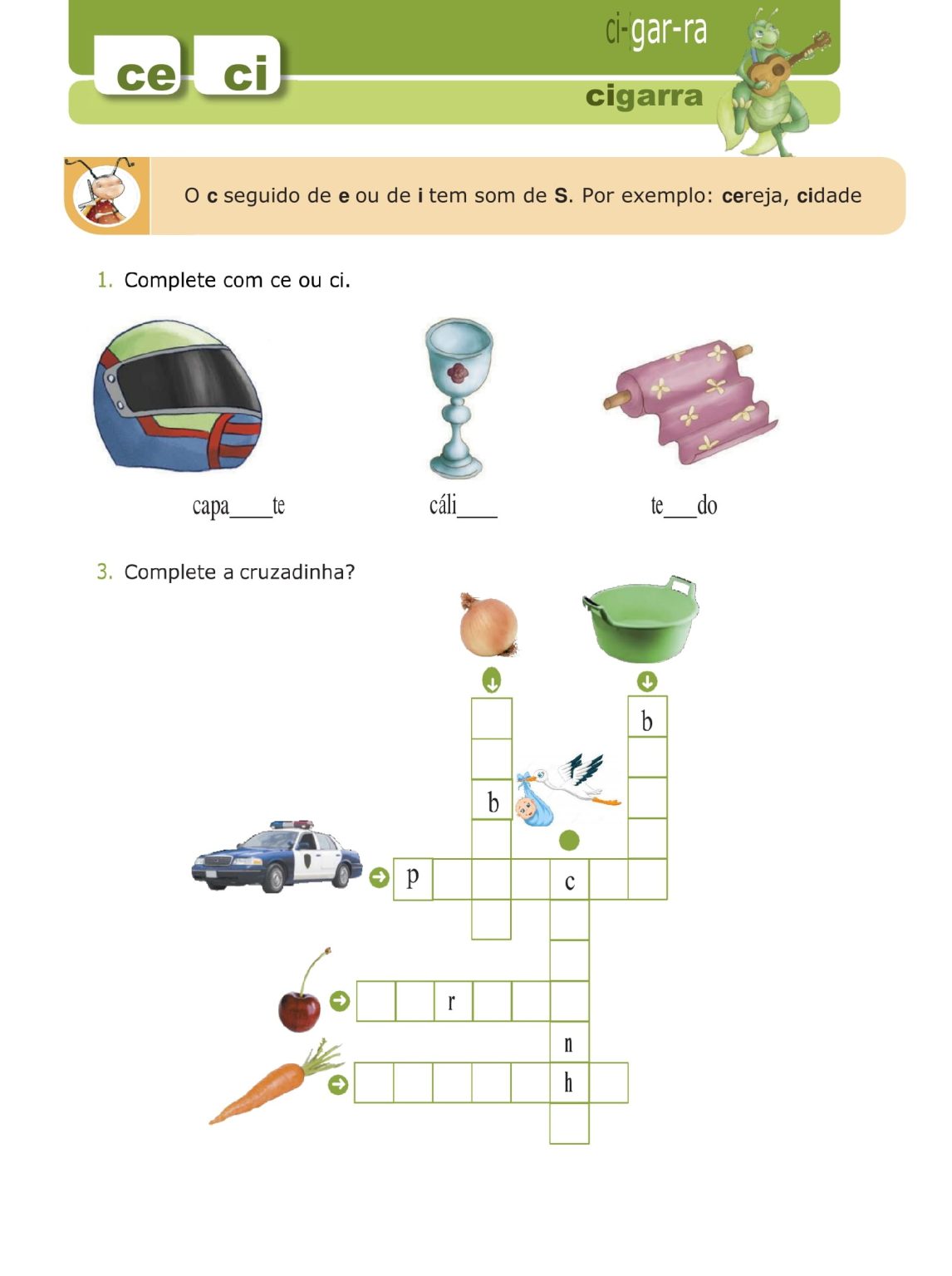 ORTOGRAFIA - CE e CI - Cuca Super legal - Educação, coordenação ...