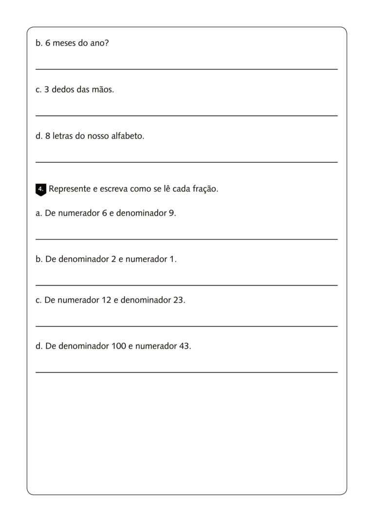 5º ANO - ATIVIDADES DE MATEMÁTICA - FRAÇÕES - Cuca Super legal ...