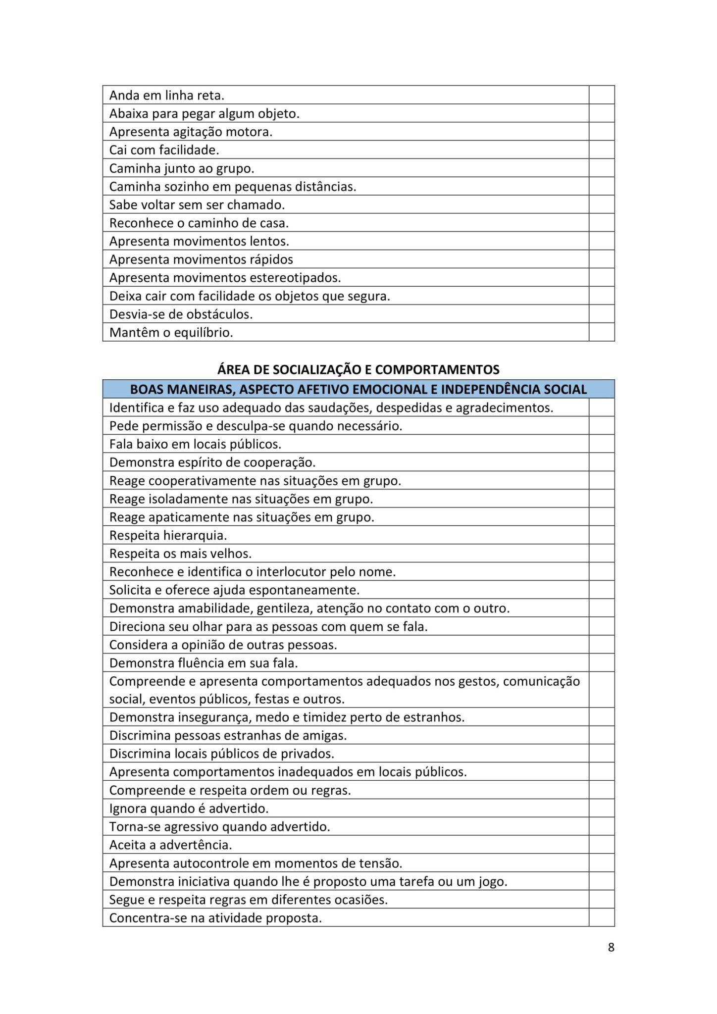 AEE - SUGESTÃO DE ROTEIRO DE AVALIAÇÃO PARA O PDI - INVENTÁRIO DE ...