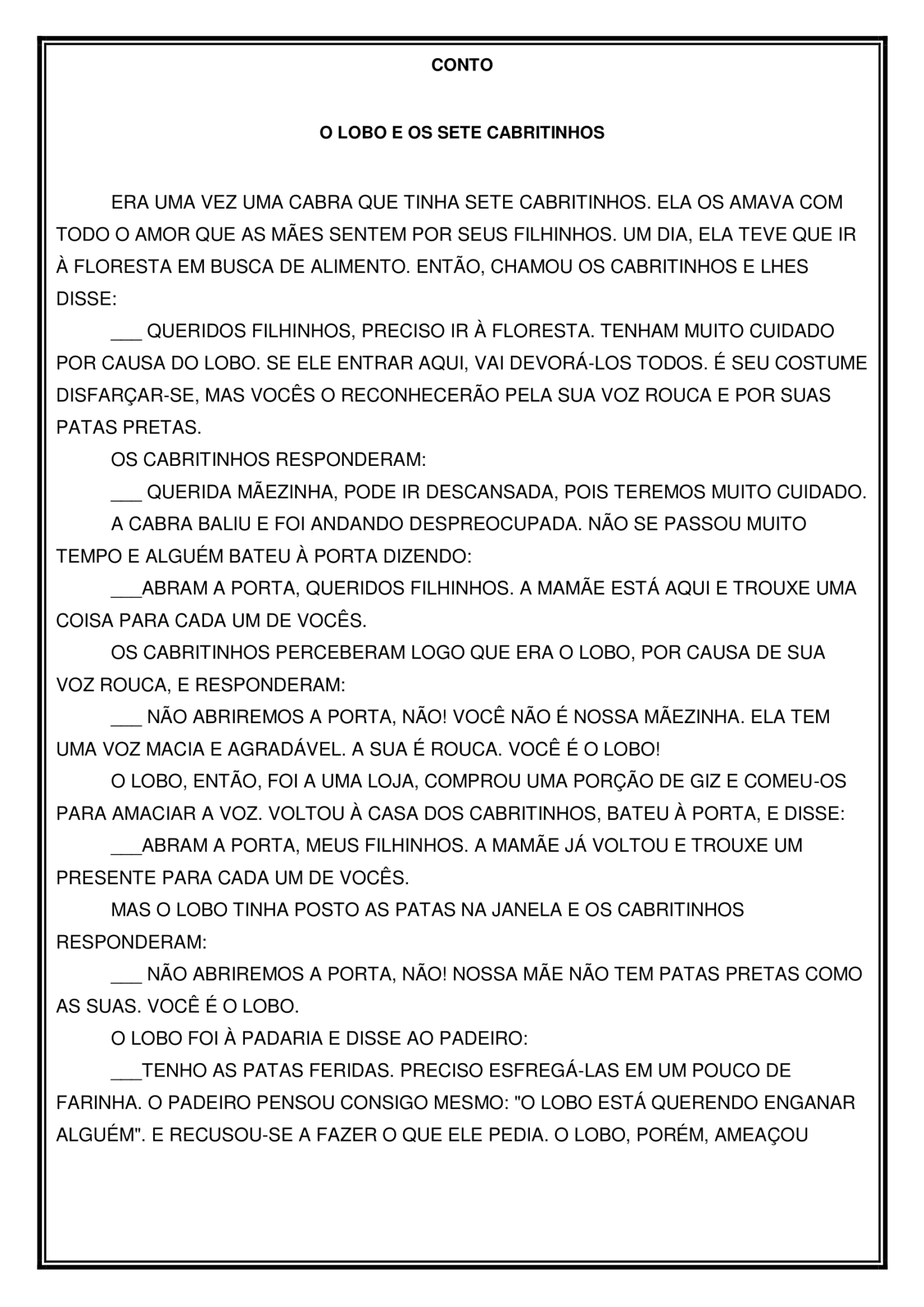 4º e 5º anos - leitura e interpretação de texto - gênero textual: conto ...