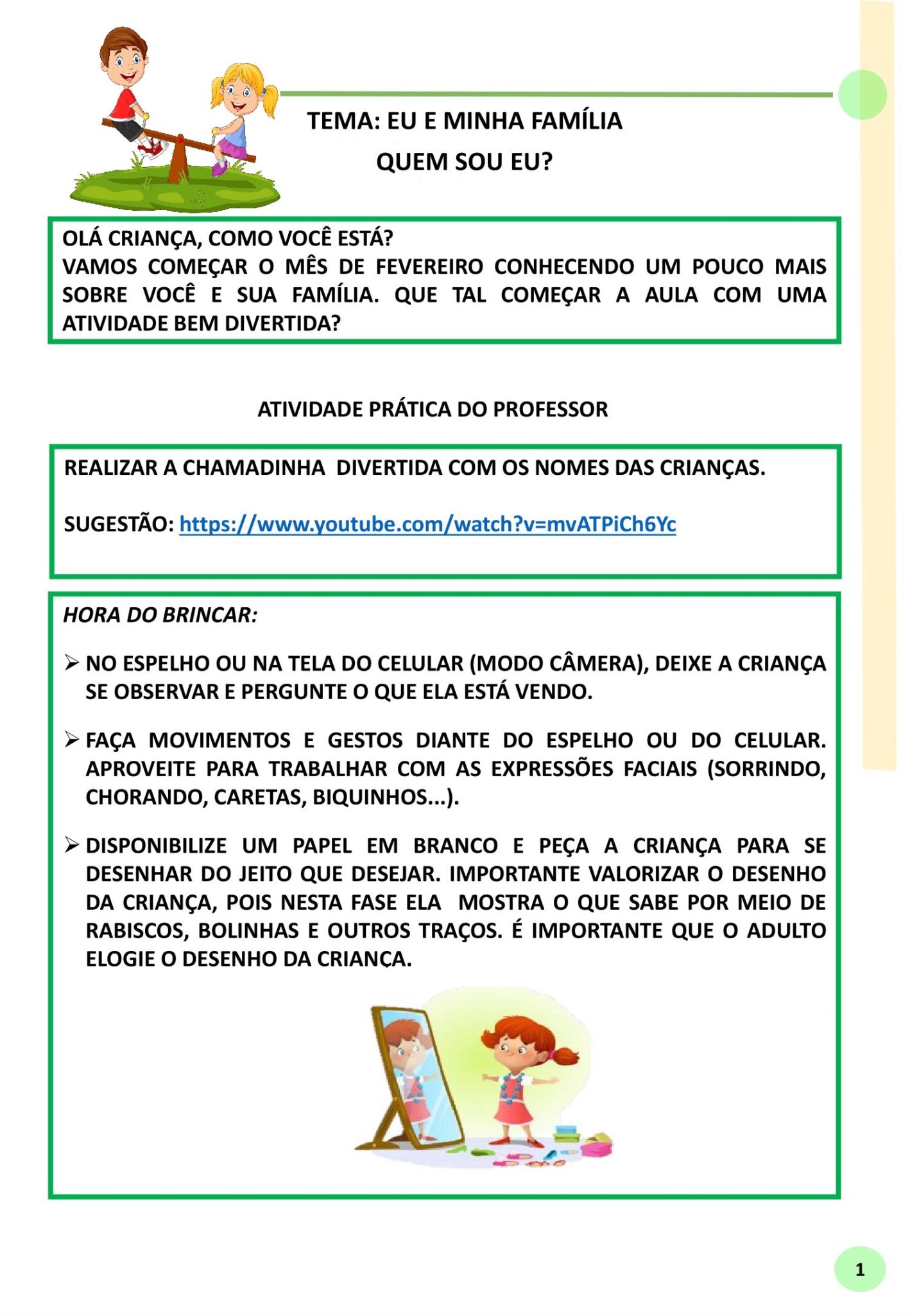 Ed. infantil -Atividades relacionadas a identidade : Eu, o outro e o nós - Cuca Super legal ...