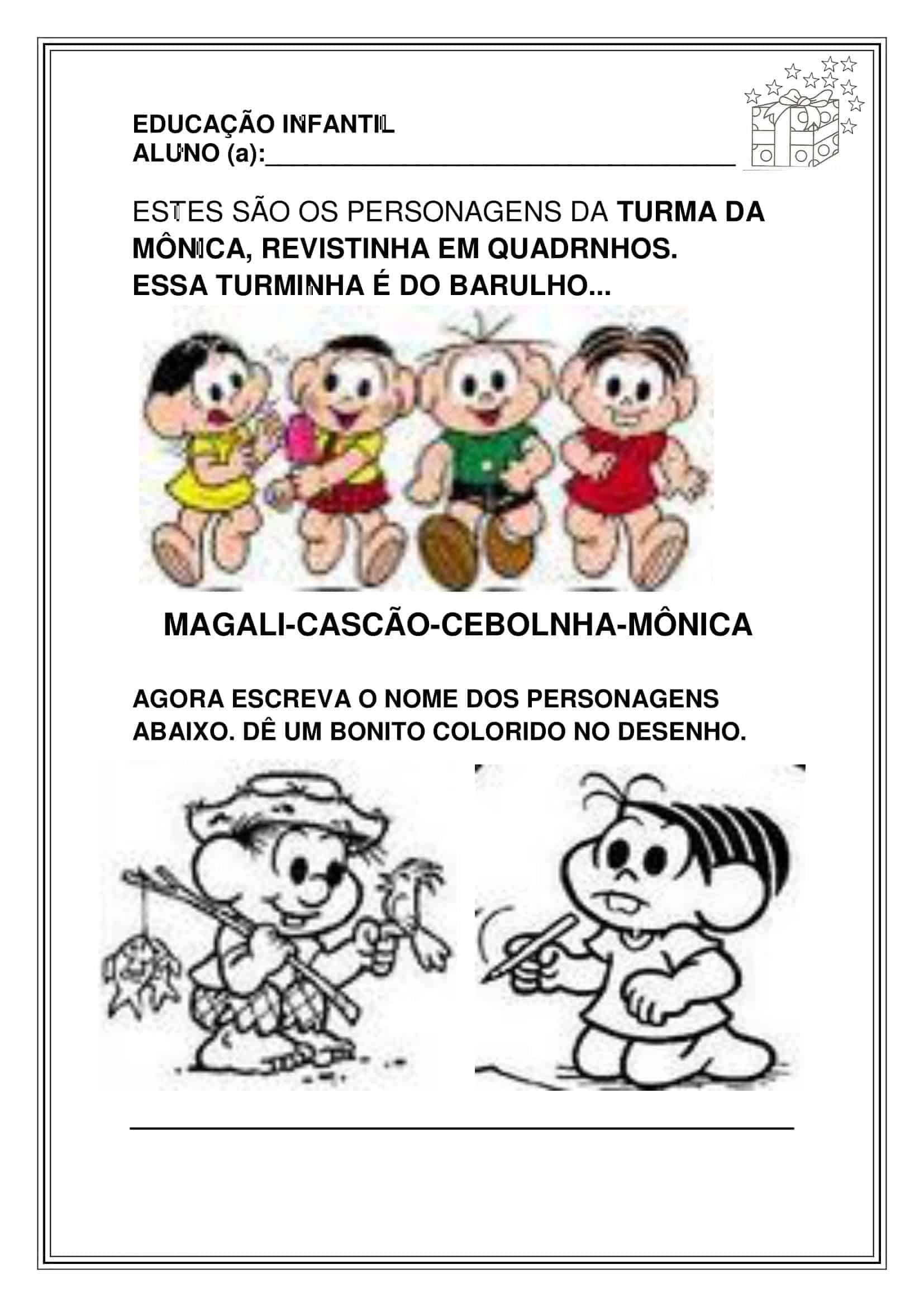 1º ano - Atividades de leitura e escrita - música: O sapo - Cuca Super ...