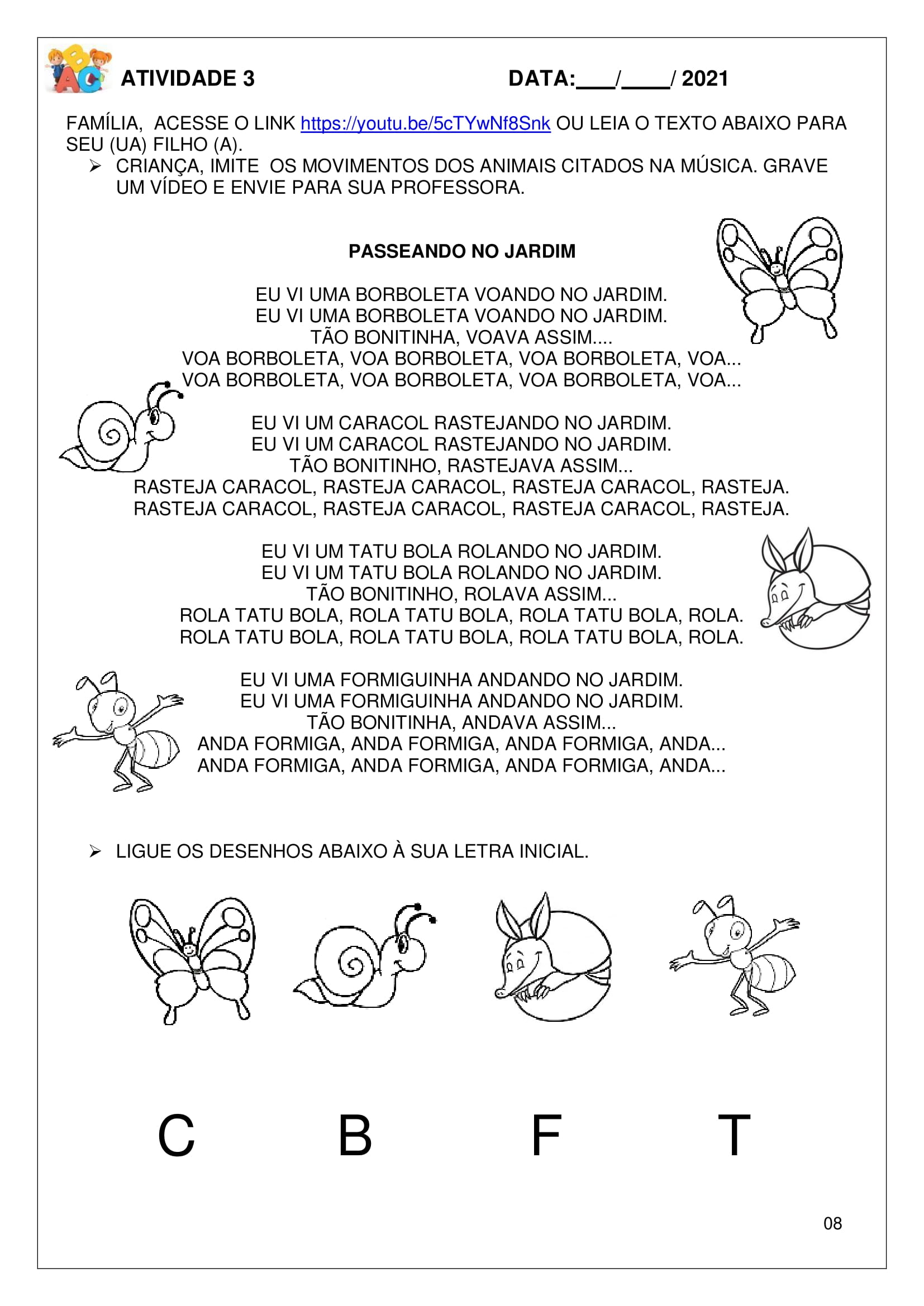 Atividade 2 Periodo Educação Infantil - BINKEDU