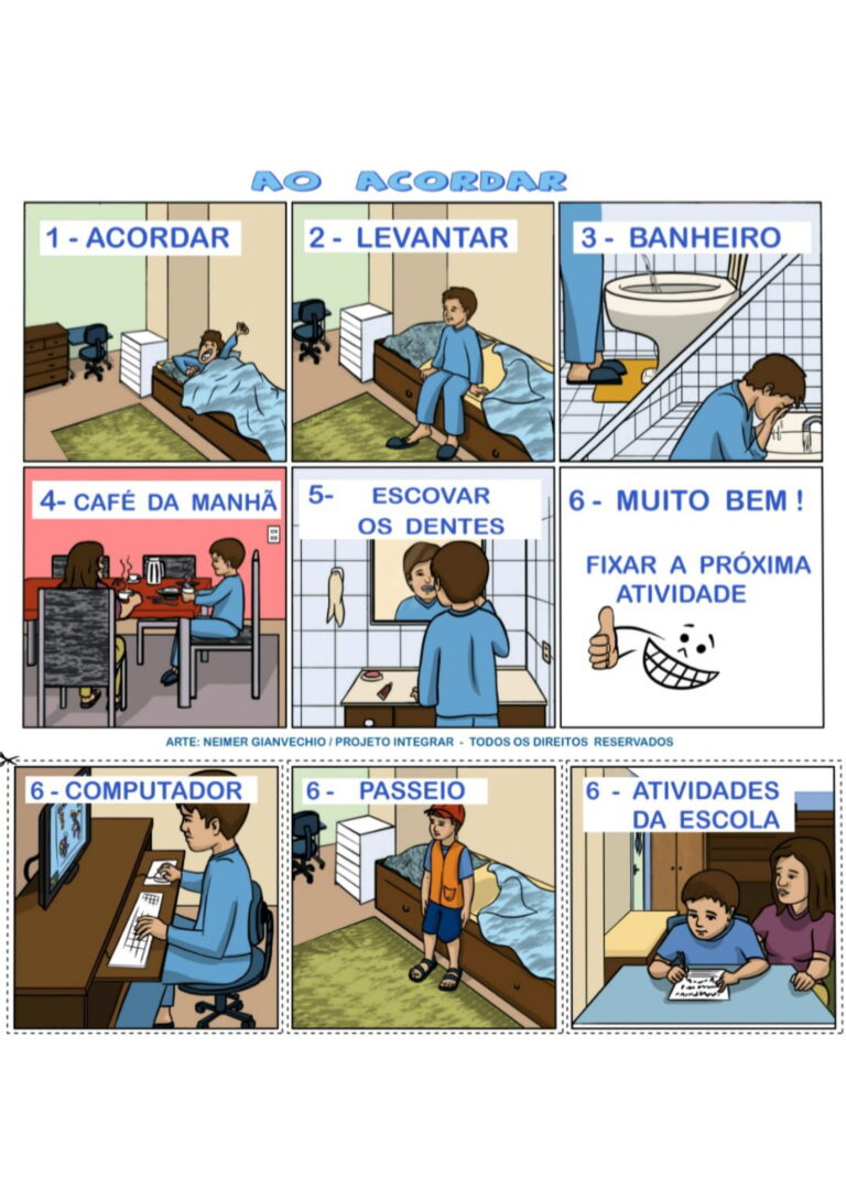 ROTINAS - AEE/TEA - Cuca Super legal - Educação, coordenação ...