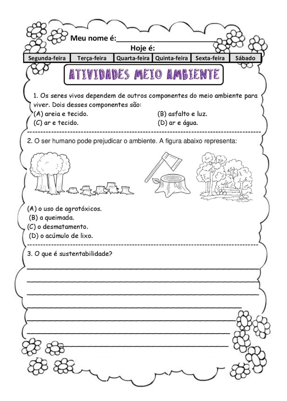 2º /3º ANO - Atividades interdisciplinares de ciências e língua ...