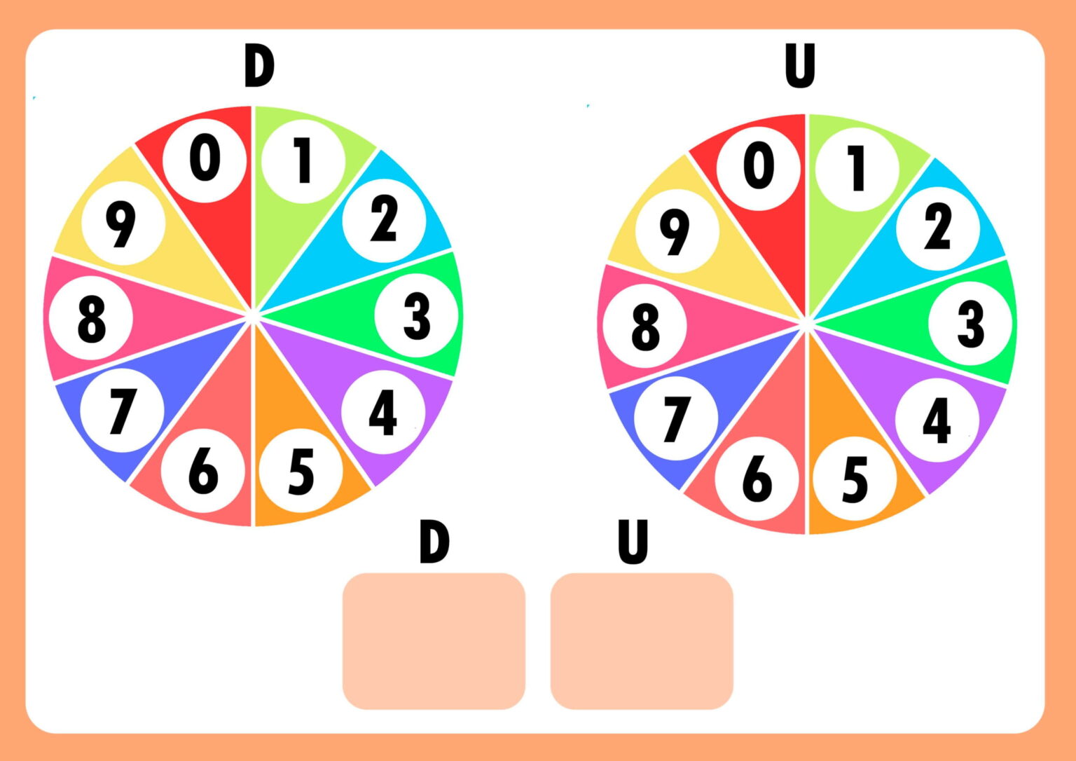 1º ao 3º ano - Matemática - Roleta dos números - Cuca Super legal ...