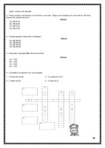 5º ANO - Atividades de matemática - multiplicação - Cuca Super legal ...