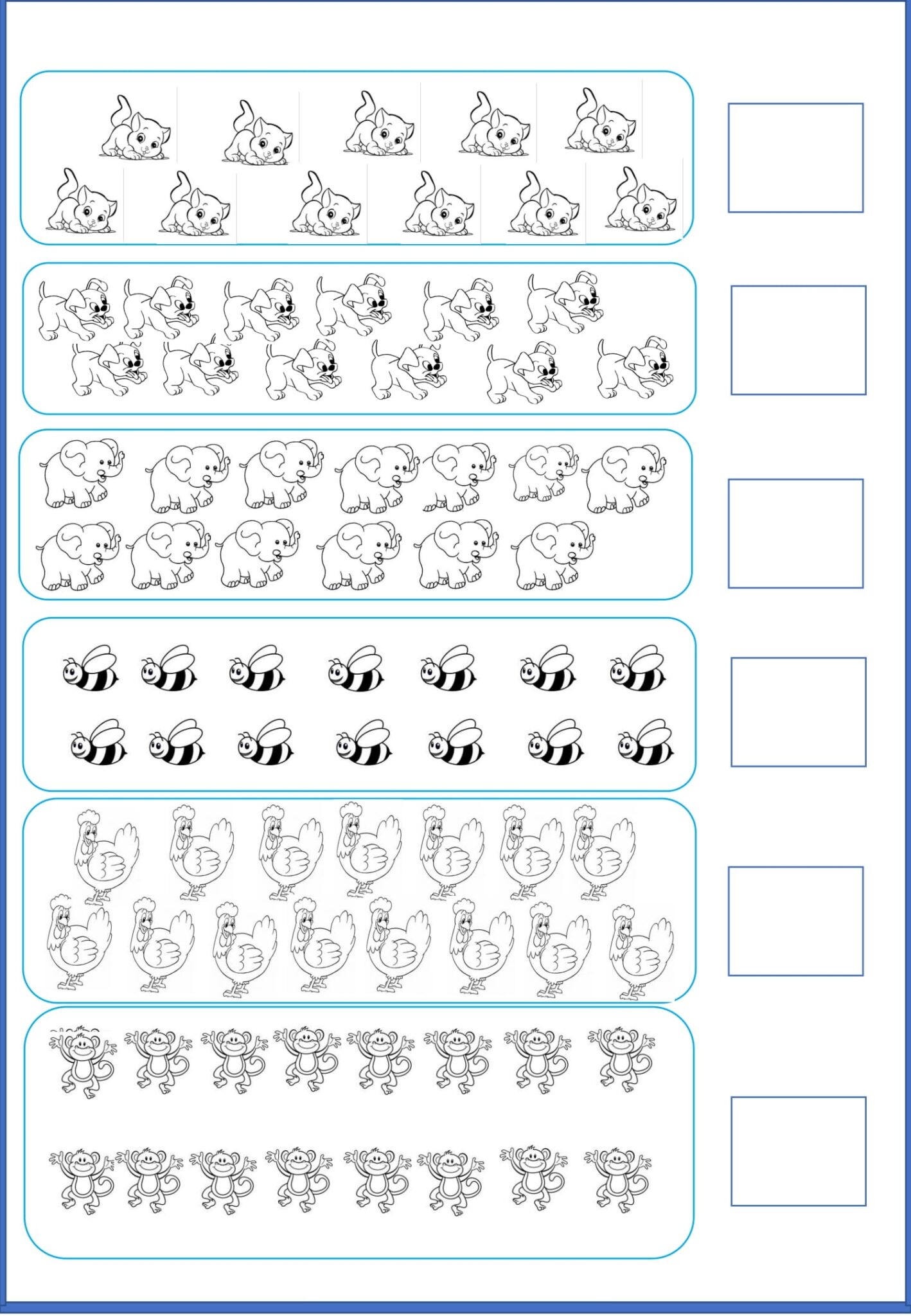 1º ano - Atividade de matemática - Vamos contar e colorir? - Cuca Super ...