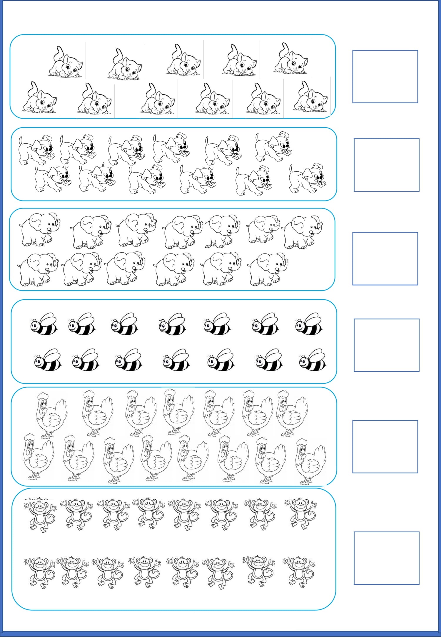 1º ano - Atividade de matemática - Vamos contar e colorir? - Cuca Super ...