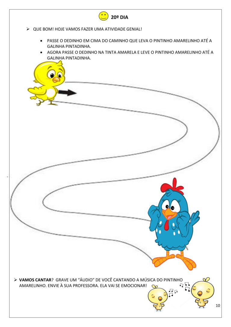 Ed. infantil - Sequência didática ; Meu pintinho amarelinho - Cuca ...