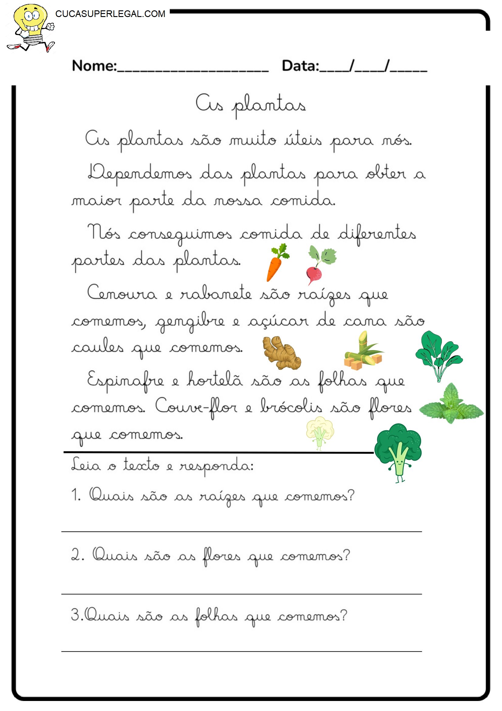 2º ANO - ATIVIDADES DE LEITURA E INTERPRETAÇÃO DE TEXTOS EM LETRA ...