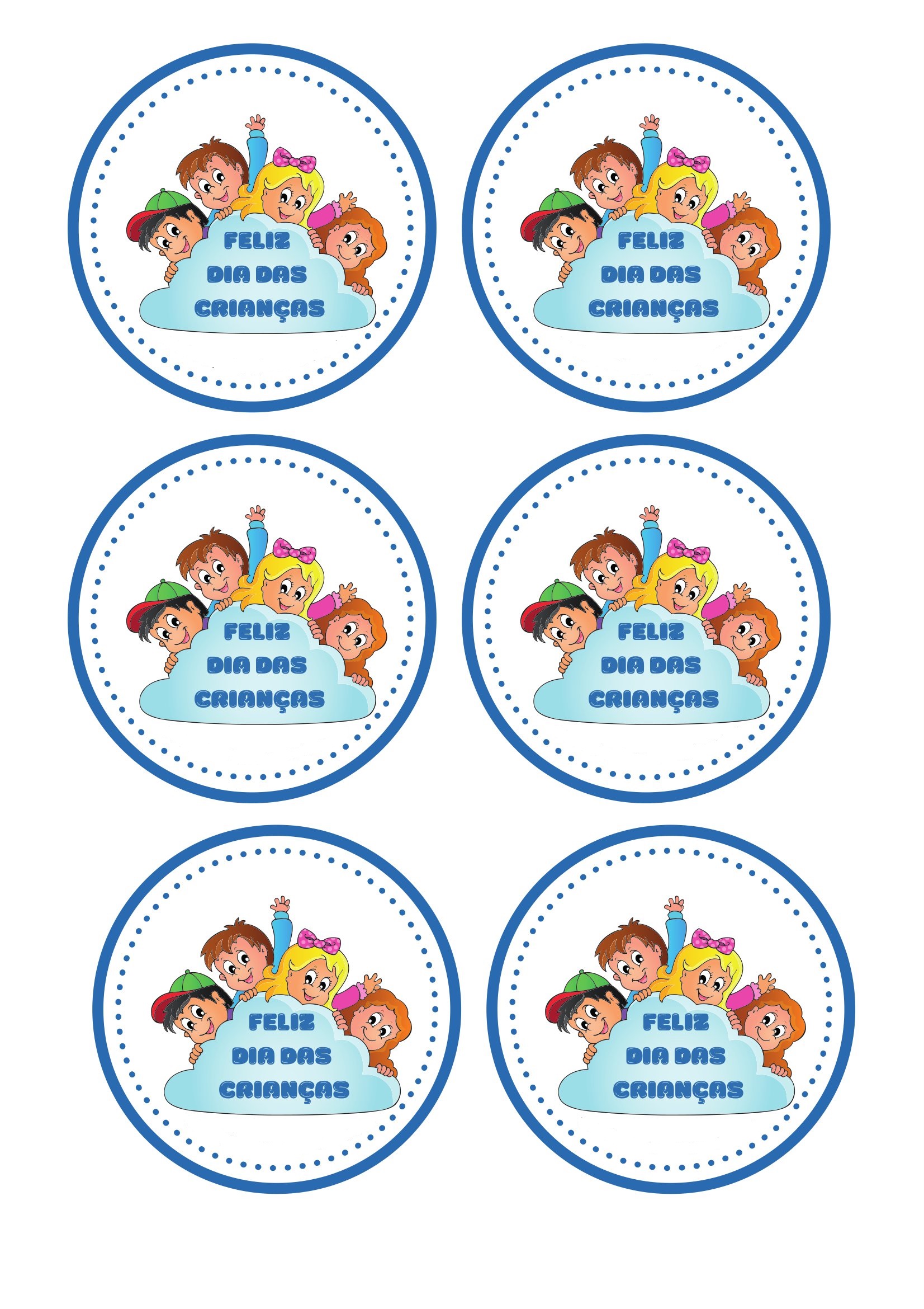 Cartãozinho e tag Dia das C rianças - Cuca Super legal - Educação ...