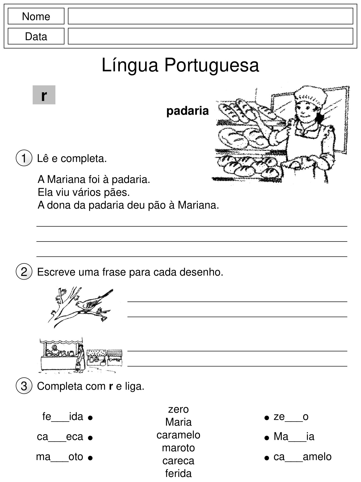Atividades de alfabetização - ortografia: R Brando e RR - Cuca Super ...