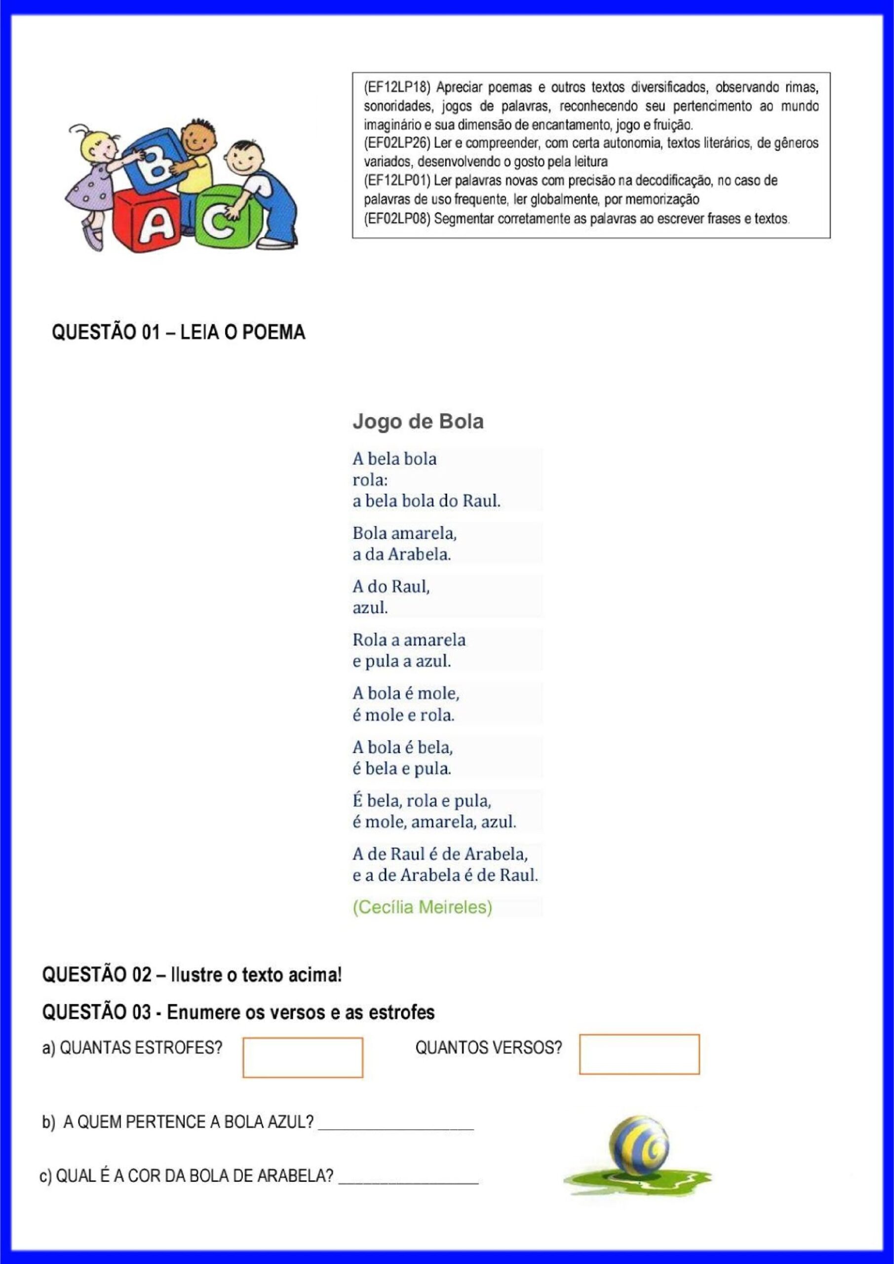 2º ano - ATIVIDADES INTERDISCIPLINARES DE L. PORTUGUESA, MATEMÁTICA E ...