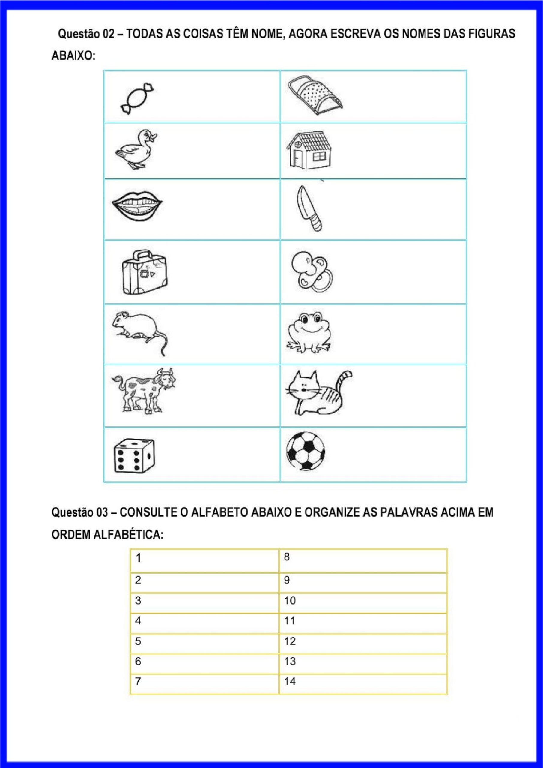 2º ano - ATIVIDADES INTERDISCIPLINARES DE L. PORTUGUESA, MATEMÁTICA E ...
